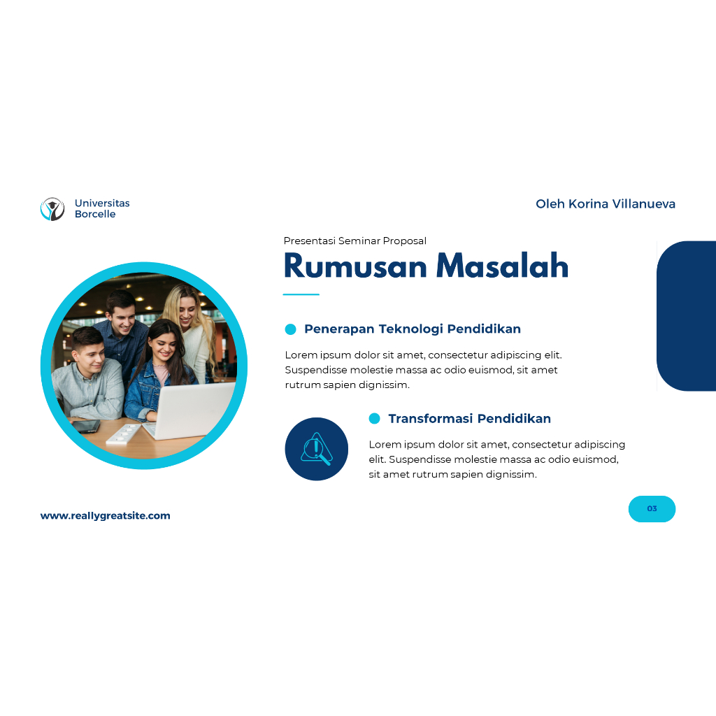 Jual Sempro Powerpoint - Template Power Point Seminar Proposal Profesional | Template PPT Morph ...