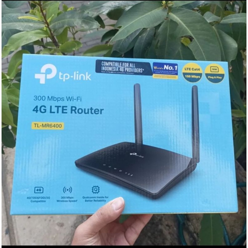 Jual TP-LINK TL-MR6400 / TP LINK TL MR6400 MR 6400 300MBPS 4G WIRELESS ROUTER | Shopee Indonesia