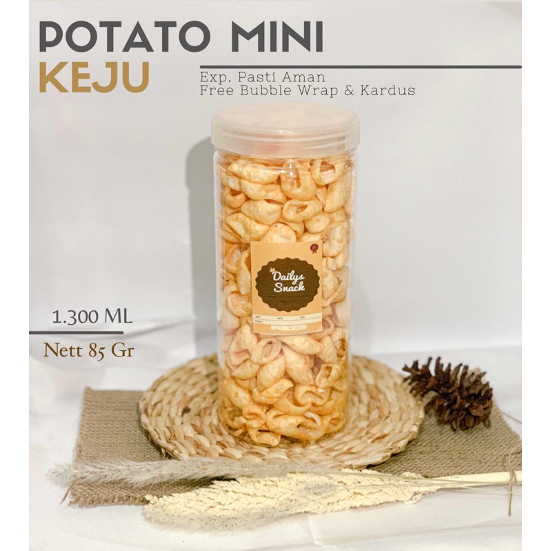 Jual SNACK KILOAN / MAKANAN RINGAN - POTATO MINI KEJU & BALADO TOPLES ...