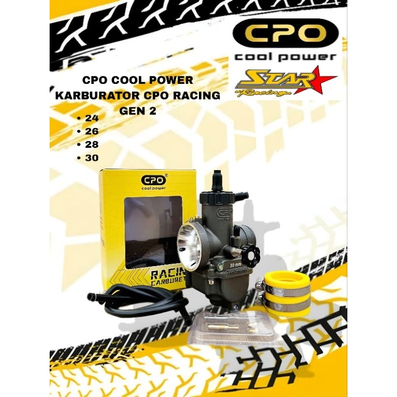 Jual Karburator CPO GEN2 PE 24 26 28 30 New Upgrade Original Cool Power | Shopee Indonesia