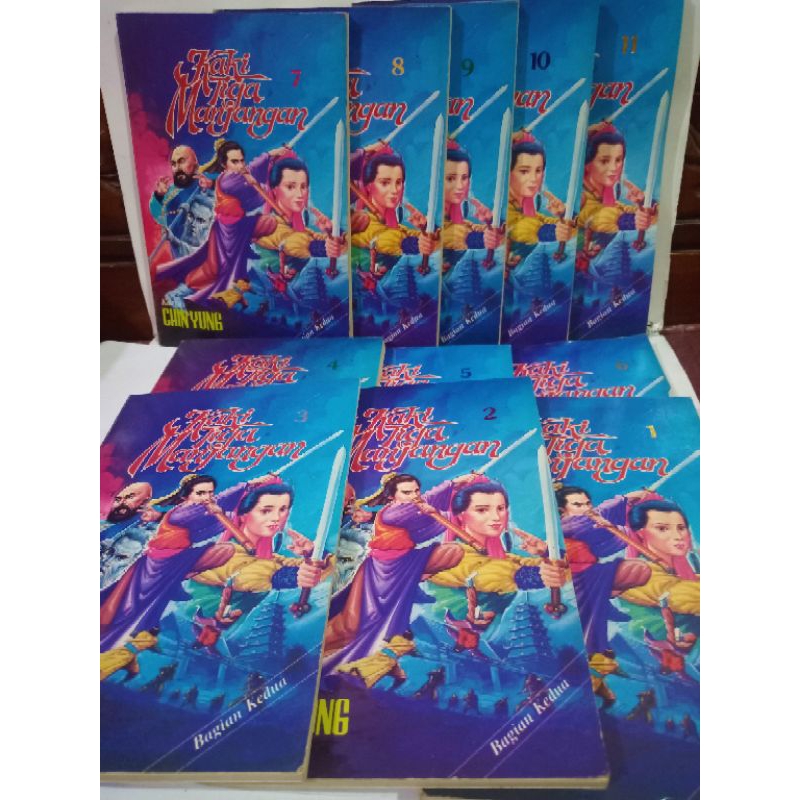 Jual Cerita Silat Kaki Tiga Manjangan 1- 11 Tamat ( Bagian Kedua ...