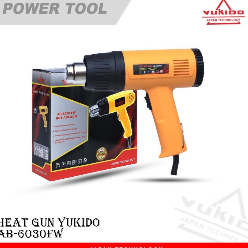 Jual HARGA BERSAHABAT YUKIDO Alat Pemanas Hot Gun Hot Air Gun Heat Gun ...