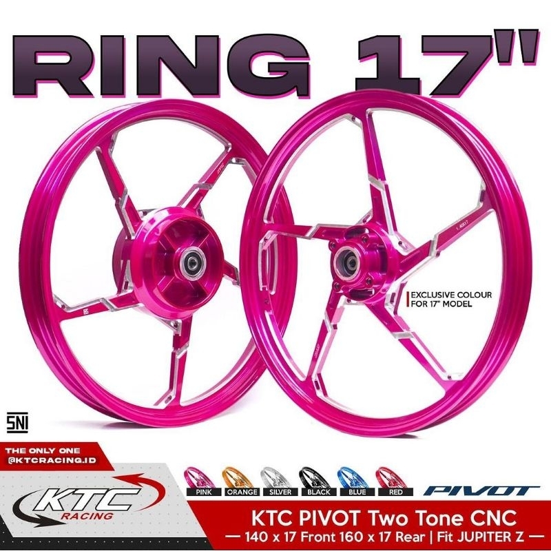 Jual velg KTC Pivot Jupiter Fiz R 140/160 | Shopee Indonesia