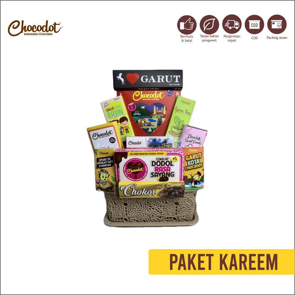 Jual Paket Parcel Kareem Cokelat Chocodot - Parcel Coklat - Parcel ...