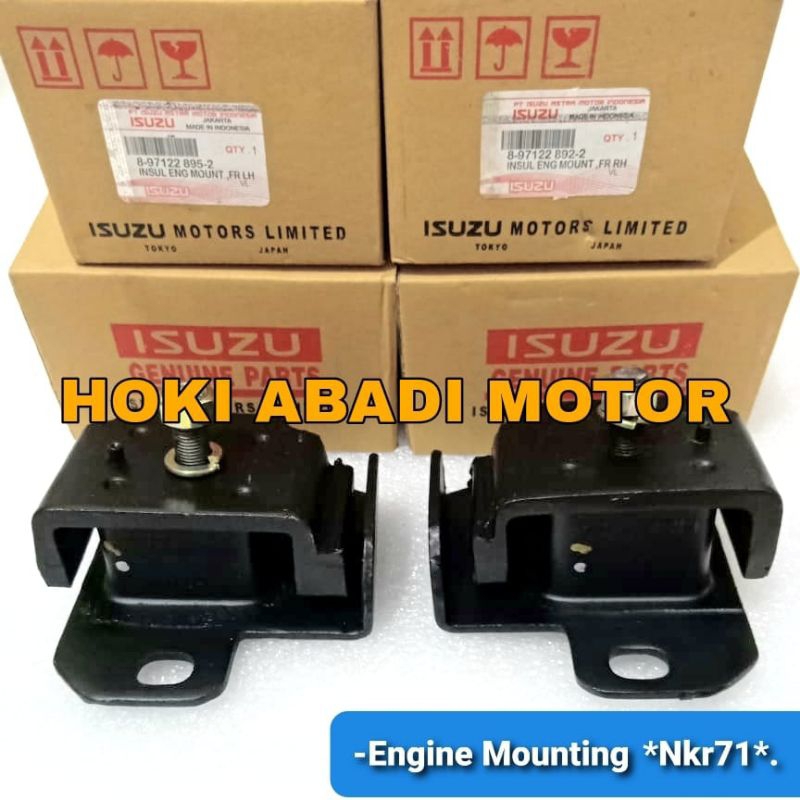 Jual Engine Mounting Dudukan Mesin ELF NKR71 NMR71 LH-KIRI RH-KANAN ...