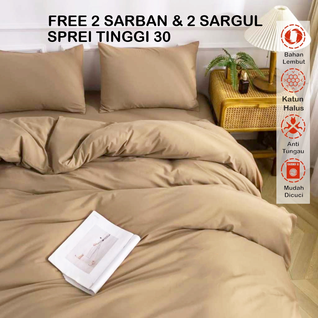 Jual Arsyabedset - Bedcover Set Sprei Sarban Dan Sargul 180 x 200 x 30 ...