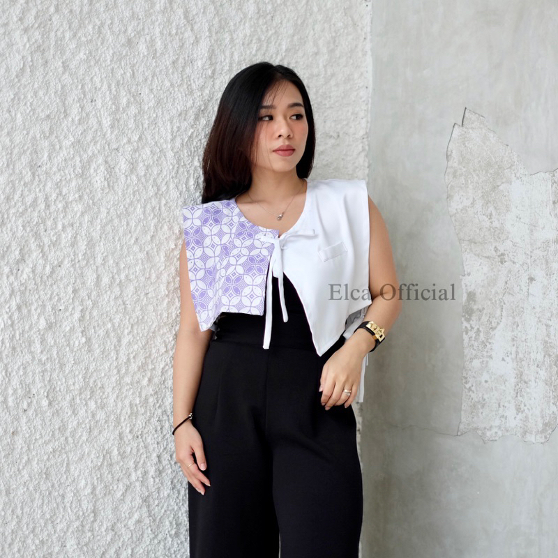 Jual Rompi Batik Limited Edition Lebaran / Outer Rompi Tribal / Vest ...