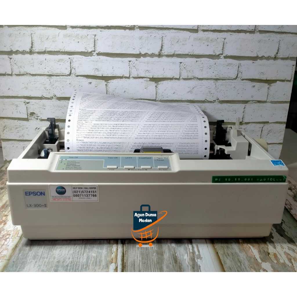 Jual Printer Dotmatrix Nota Faktur Epson LX300+II / LX-300+II | Shopee ...