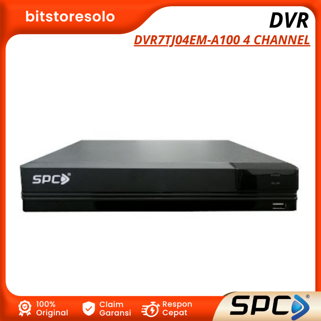 Jual DVR VCCTV VIDEO RECORDER SPC DVR7TJ04EM-A100 4CH TKDN 1080P ...