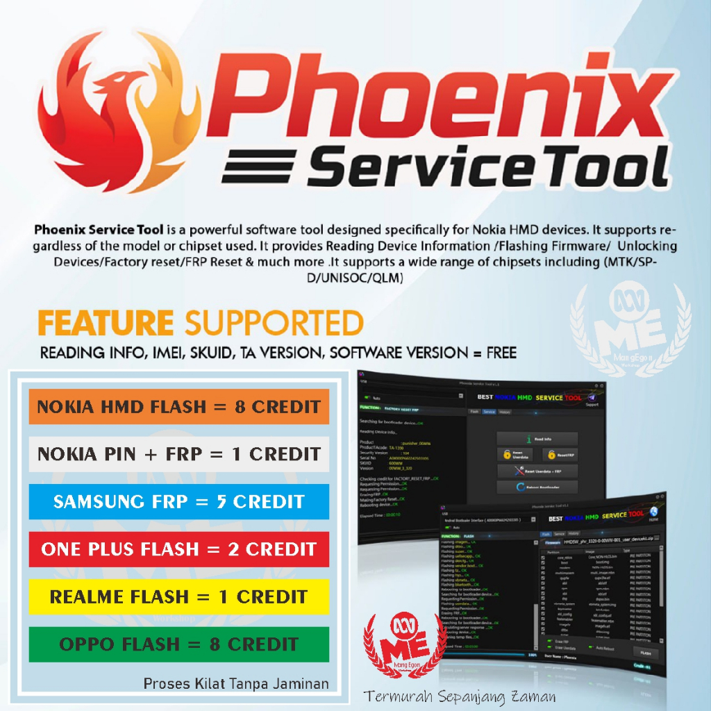 Jual Phoenix Service Tool | Credit Phoenix | Shopee Indonesia