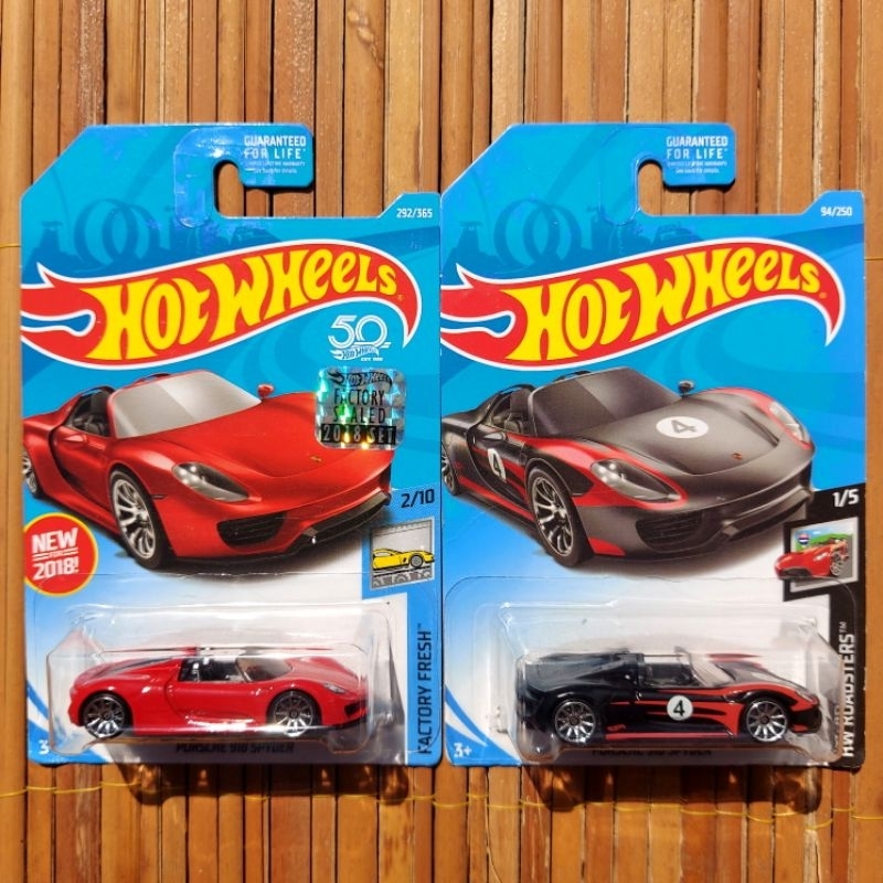 Jual HOTWHEELS ID HW ID PORSCHE 918 SPYDER 2018 MERAH HITAM 2019 BIRU ...