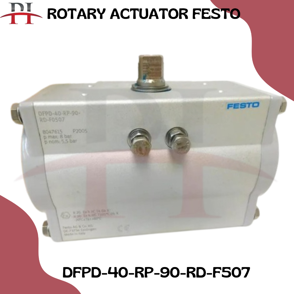 Jual ROTARY PNEUMATIC ACTUATOR DFPD-40-RP-90-RD-F0507 FESTO | Shopee ...