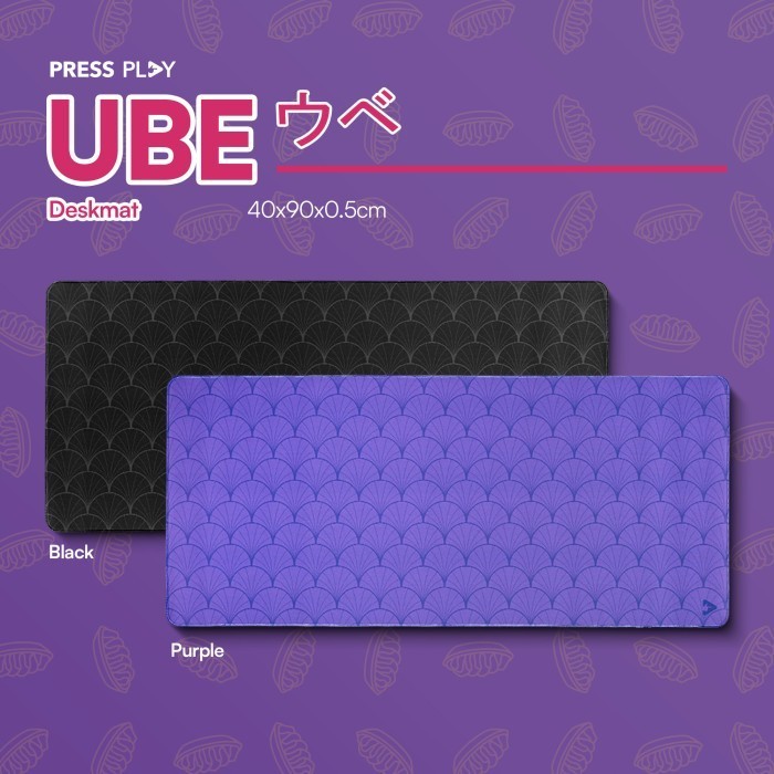 Jual Press Play UBE Deskmat Cloth Gaming Mousepad | Shopee Indonesia