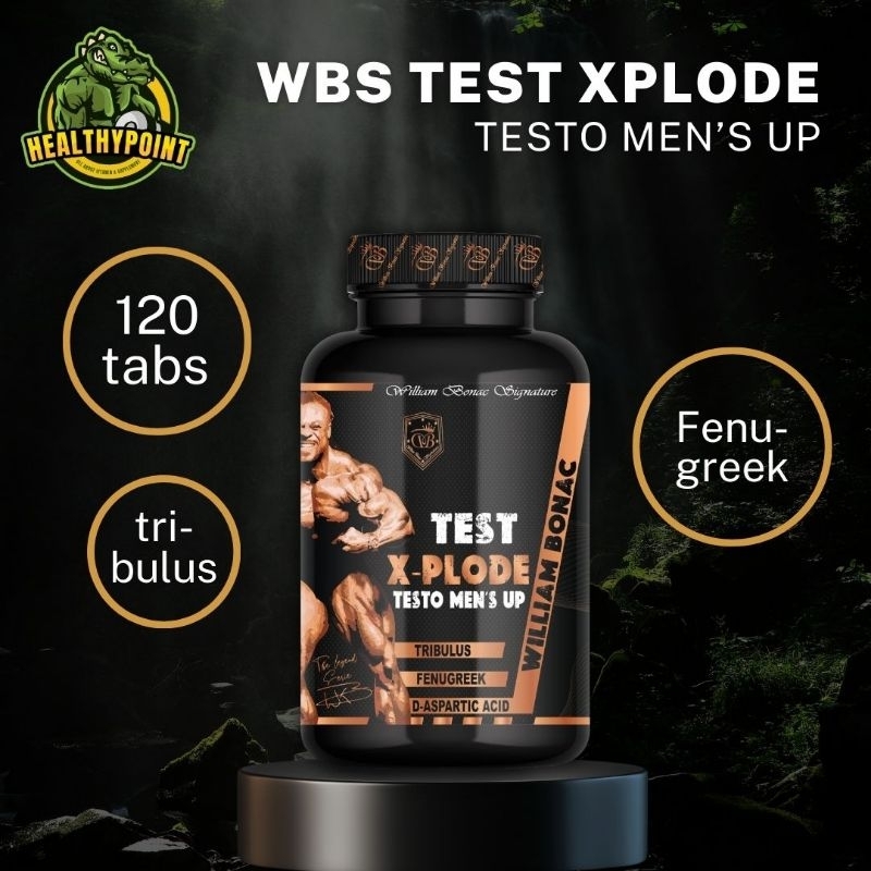 Jual WBS Test Xplode 120 Tablet William Bonac Signature Testosteron ...