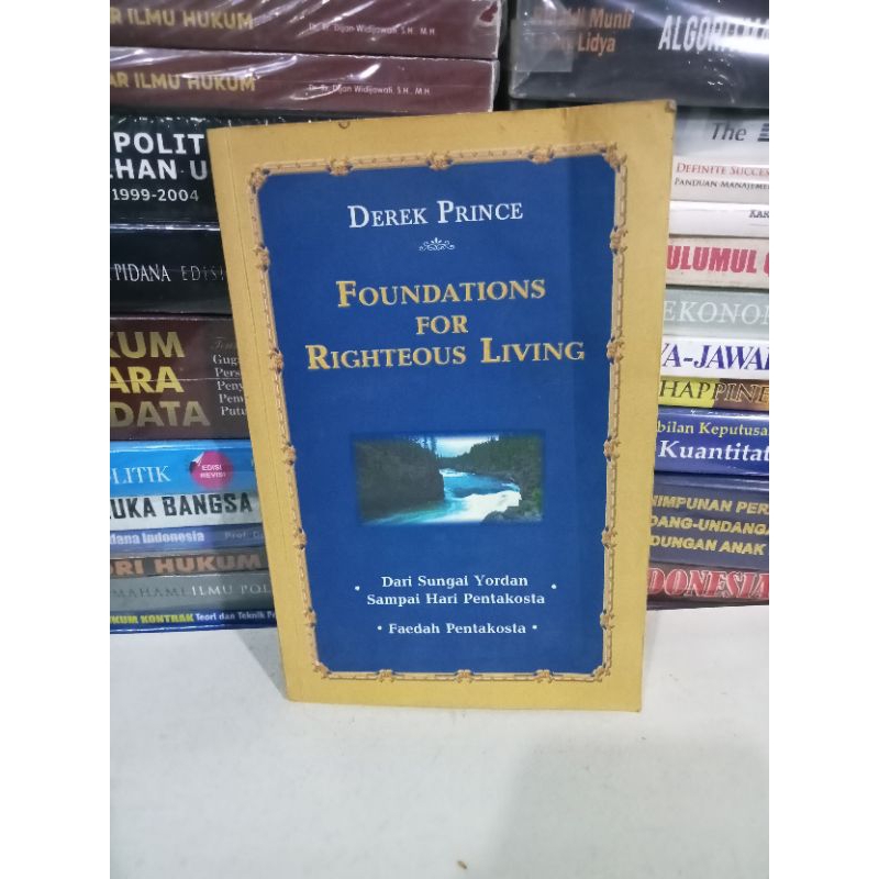 Jual Buku FOUNDATIONS FOR RIGHTEOUS LIVING. | Shopee Indonesia Jual Buku FOUNDATIONS FOR RIGHTEOUS LIVING. | Shopee Indonesia