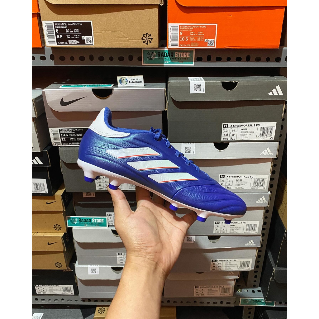 Jual Sepatu Bola Adidas Copa Pure 2.3 FG Blue White IE4896 Original ...