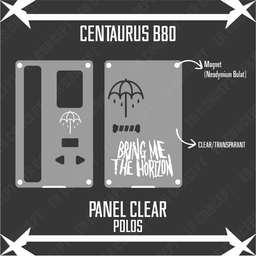 Jual Backdoor Akrilik Centaurus B80 Polos Motif & Print Uv Bisa Custom ...