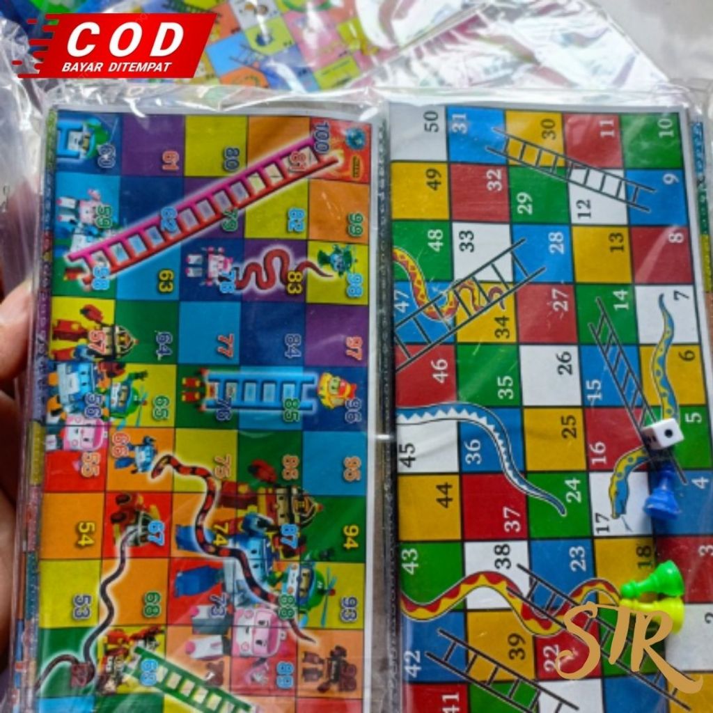 Jual stromapabelliubayer ⚡ Mainan Ular Tangga Anak / Mainan Tradisional ...