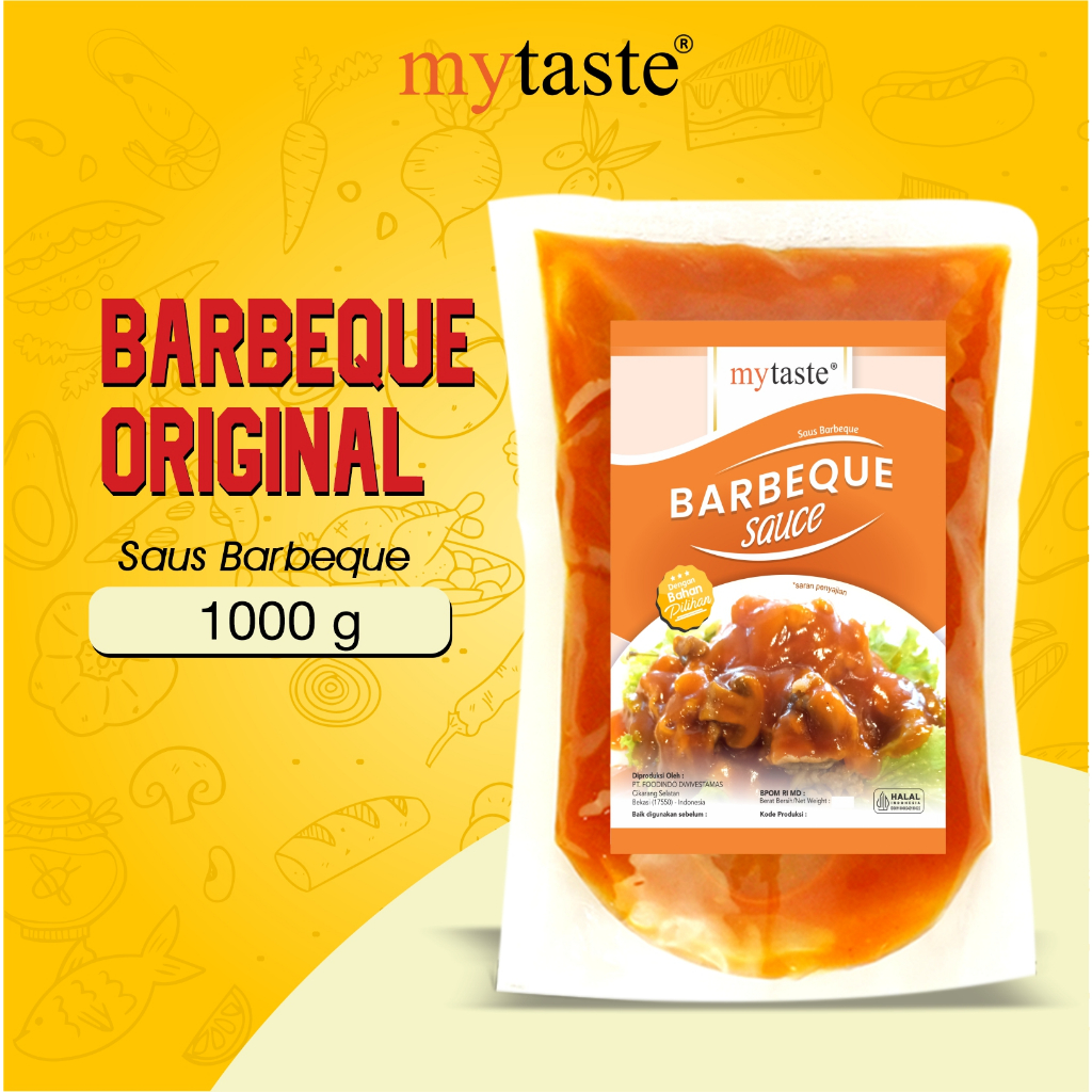 Jual MY TASTE Barbeque Sauce 1 kg sudah matang tanpa perlu dimasak lagi ...
