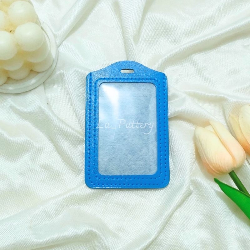 Jual Case Id Card Kulit / Name Tag Kulit / Card Holder Tempat Kartu ID ...