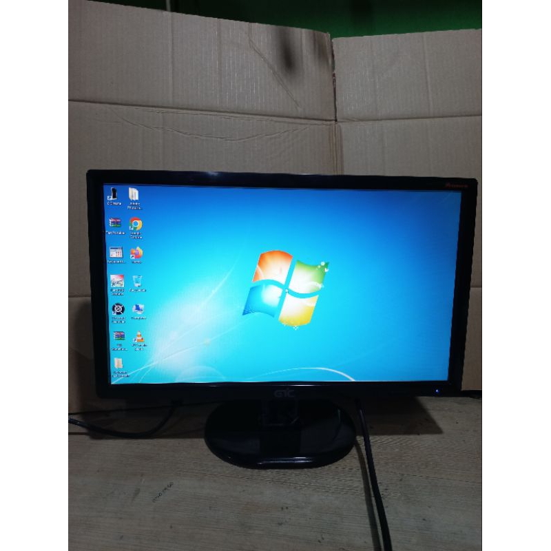 Jual monitor lcd 19 inci wide gtc lenovo dll | Shopee Indonesia