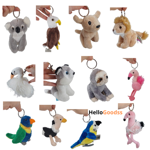 Jual Gantungan Kunci Bag Charm Boneka Angsa Burung Flamingo Lion Singa ...