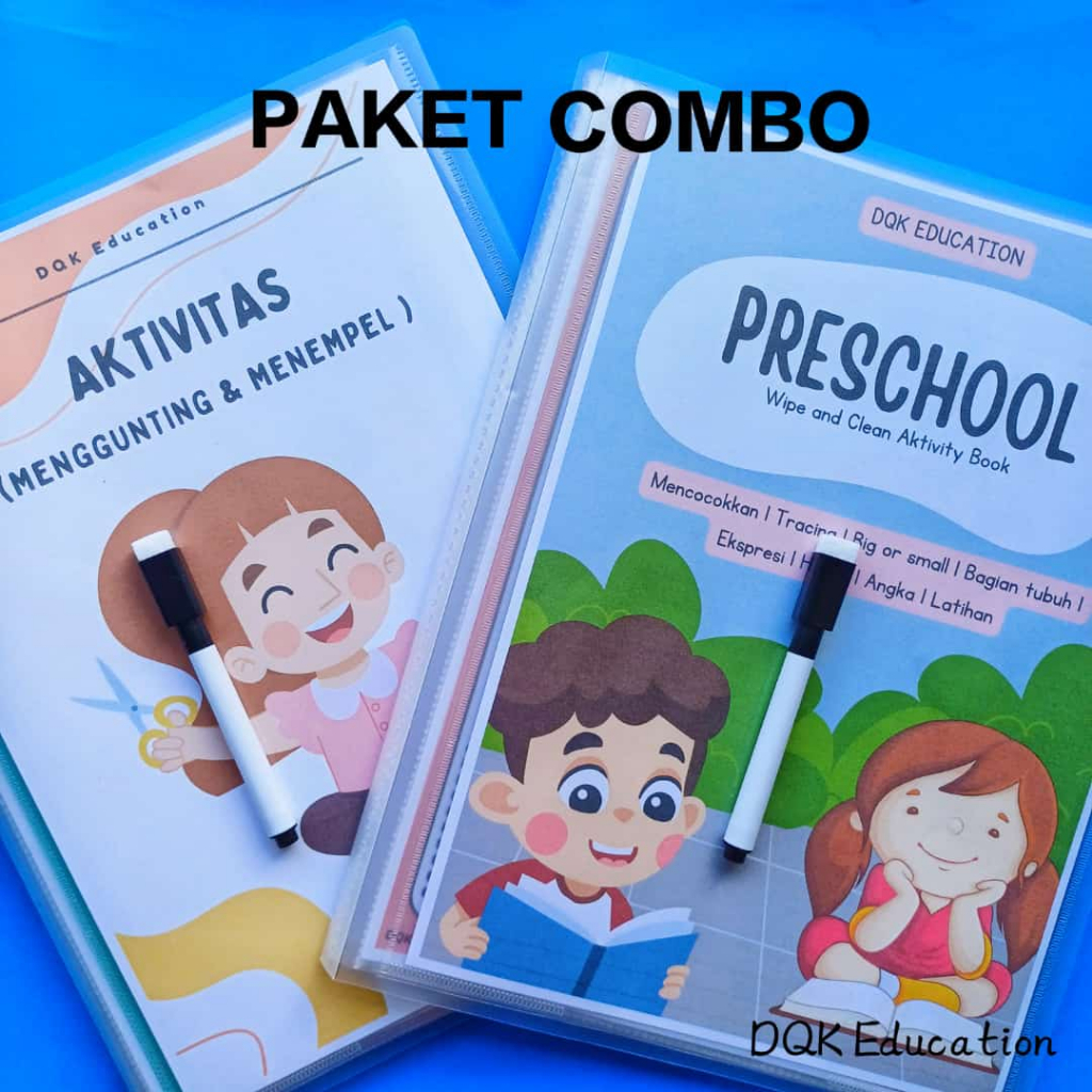 Jual DQK Education - Paket Combo Preschool dan Menggunting Menempel ...