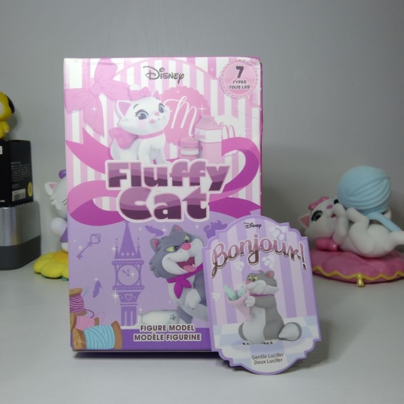 Jual (SELECTED) MINISO BLINDBOX BLIND BOX FLUFFY CAT MARIE THE CAT ...