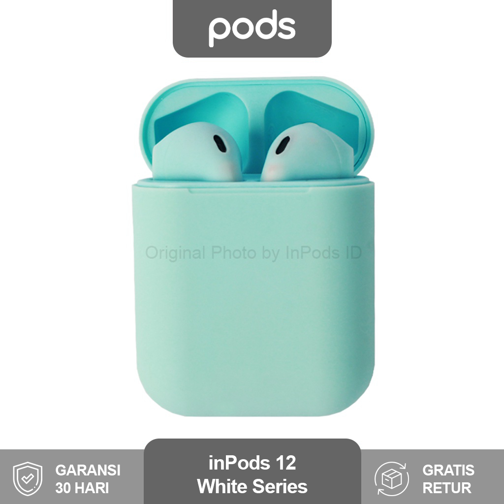 Jual INPODS 12 Blue Series Headset Bluetooth Earphone Wireless HiFi ...