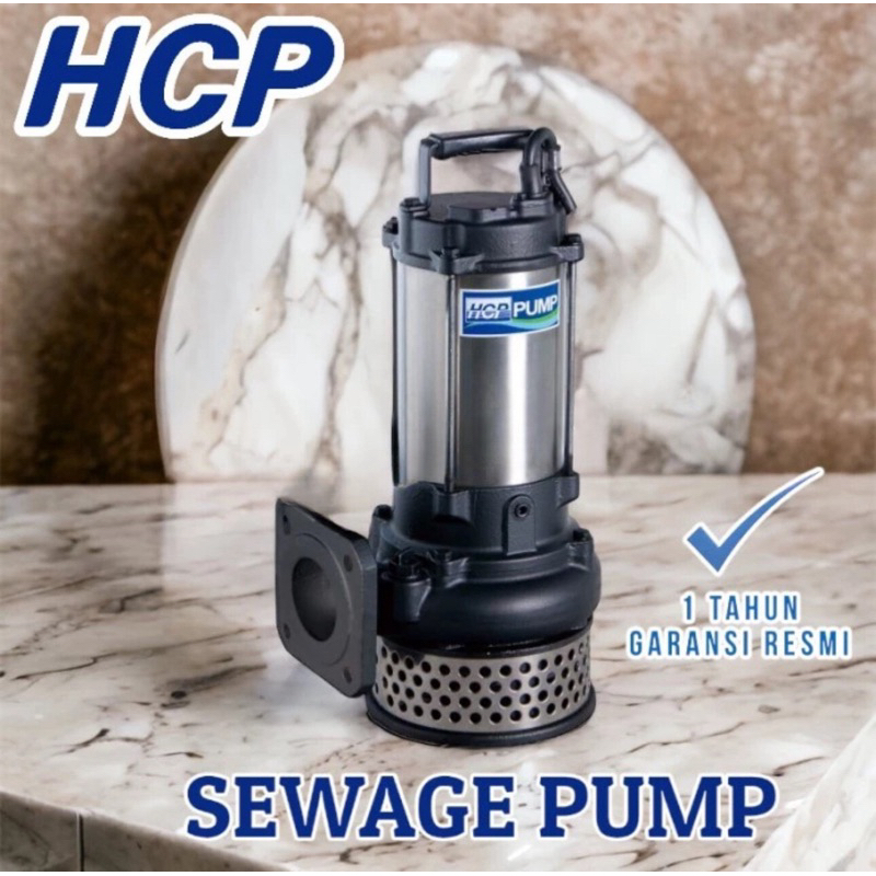 Jual Pompa celup air limbah 3" 3Hp 3Phase Pompa HCP AN-33 3Hp 380V non ...