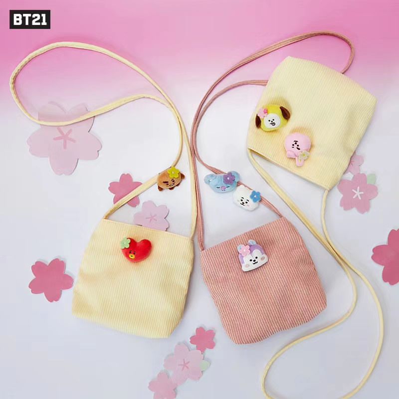 Jual OFFICIAL BT21 SPRING DAYS CROSS BAG 2024 TAS | Shopee Indonesia
