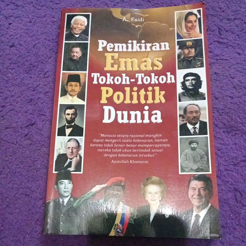 Jual Buku Original Murah - Buku pemikiran emas tokoh tokoh politik ...