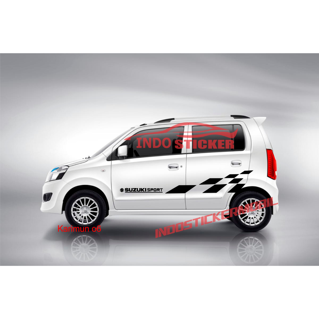 Jual cutting stiker mobil karimun wagon r sticker stiker list mobil ...