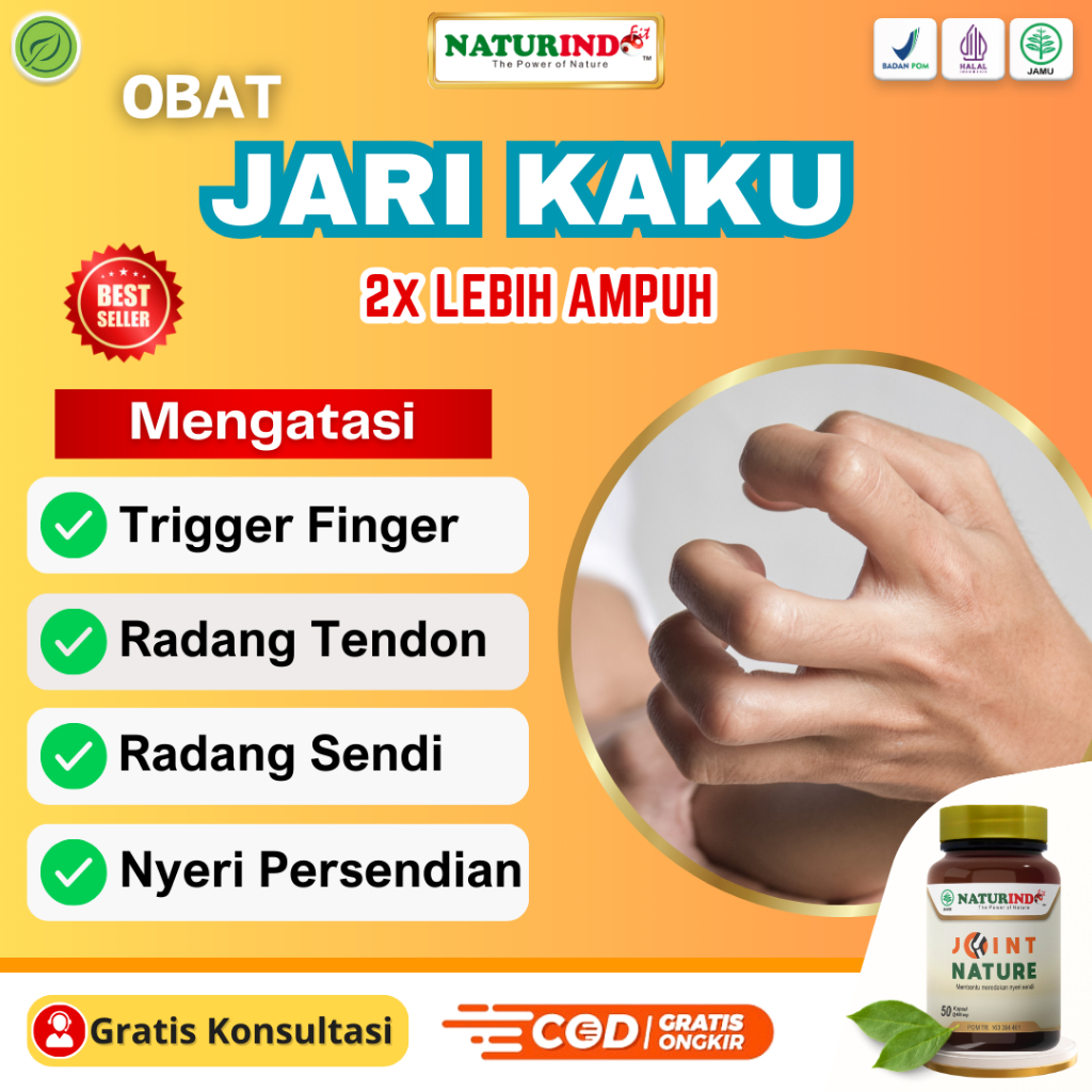 Jual Obat Jari Pelatuk trigger finger Jari Tangan Kaku Nyeri Sendi ...