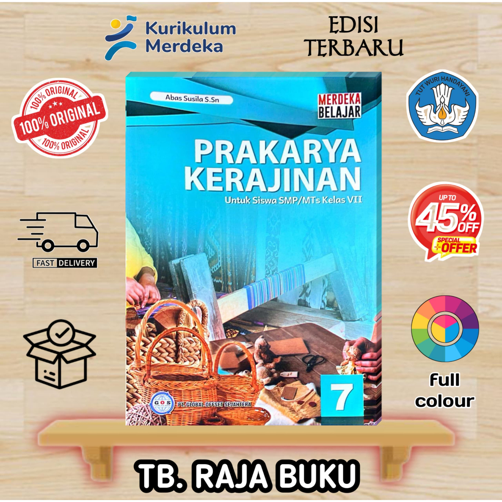 Jual BUKU SISWA PRAKARYA ( GOS ) KELAS 7,8,9 SMP/MTS KURIKULUM MERDEKA - GLOBAL OFFSET SEJAHTERA ...