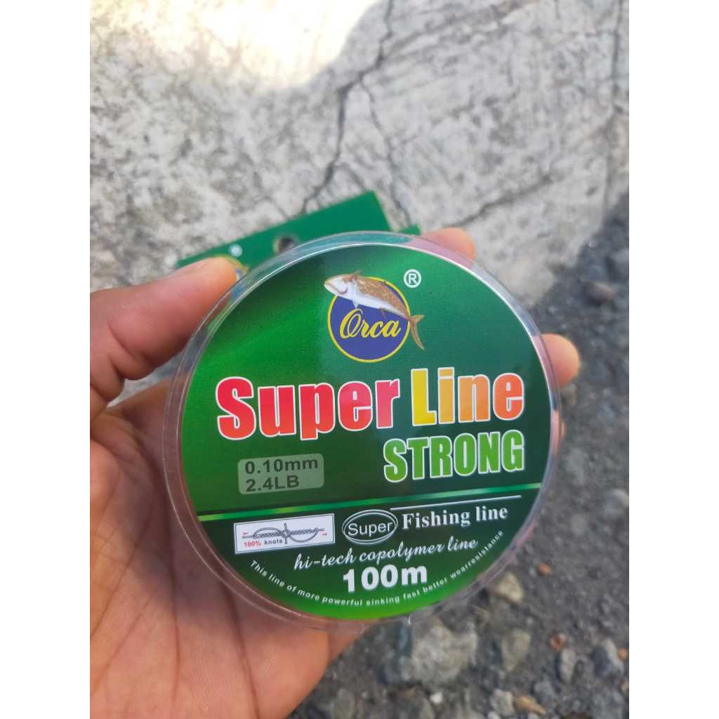Jual Orca Super line Professional Fishing Line 0.08 0.10 0.12 Senar ...