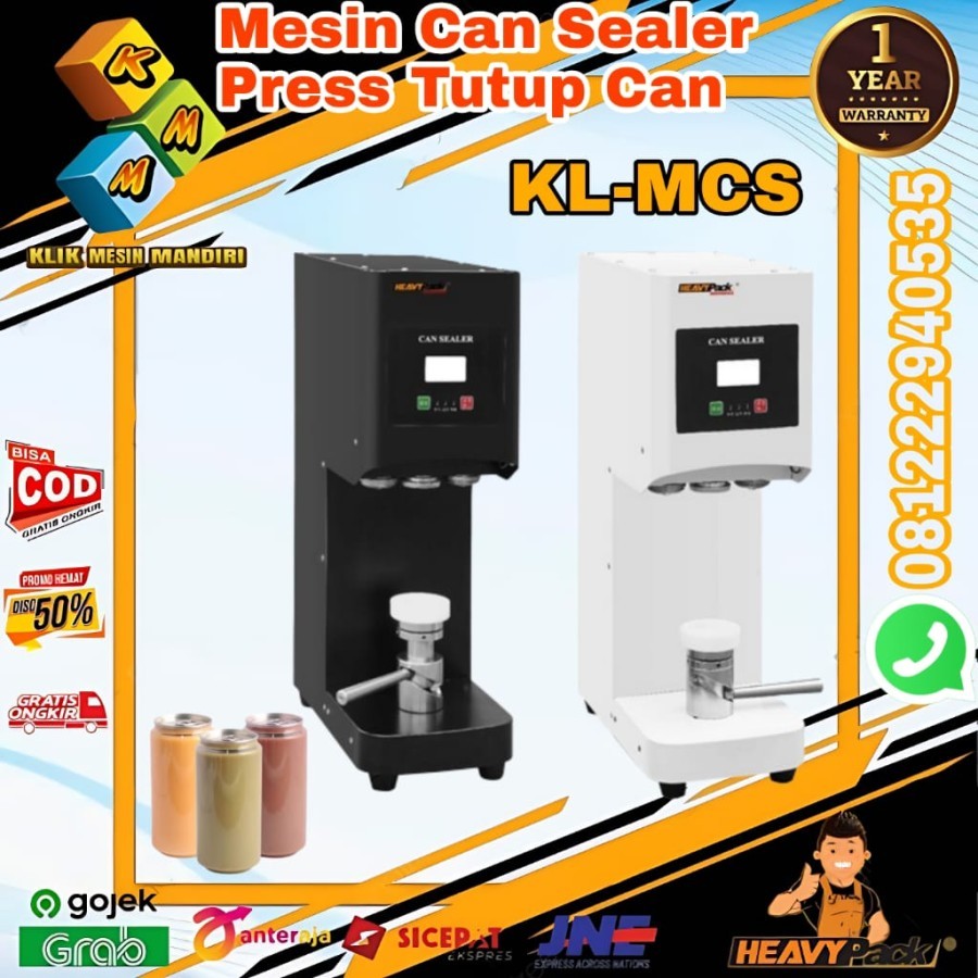 Jual Mesin Can Botol Sealer Manual Tuas Press Tutup Botol Can KL-MCS HEAVYPACK | Shopee Indonesia