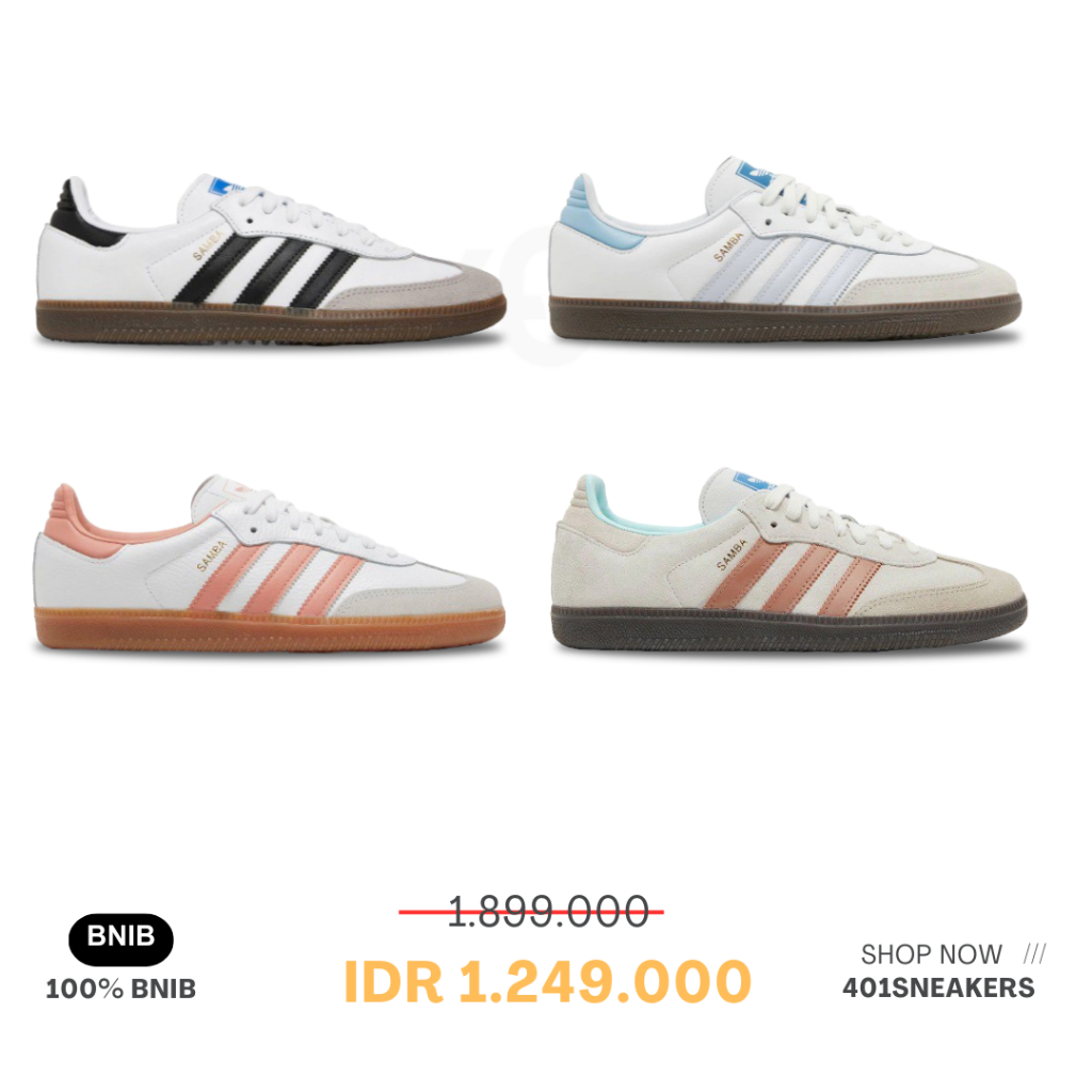 Jual Sepatu Samba OG Series Authentic 100% BNIB | Shopee Indonesia