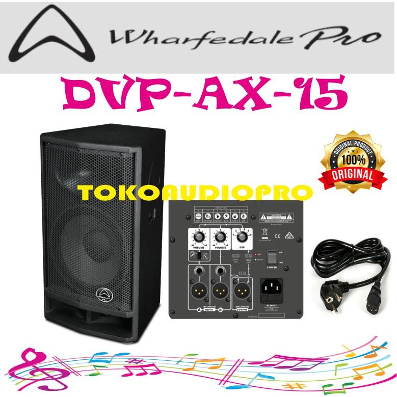 Jual Speaker Aktif Wharfedale DVP-AX15 15 Inch Speaker Aktif Original ...