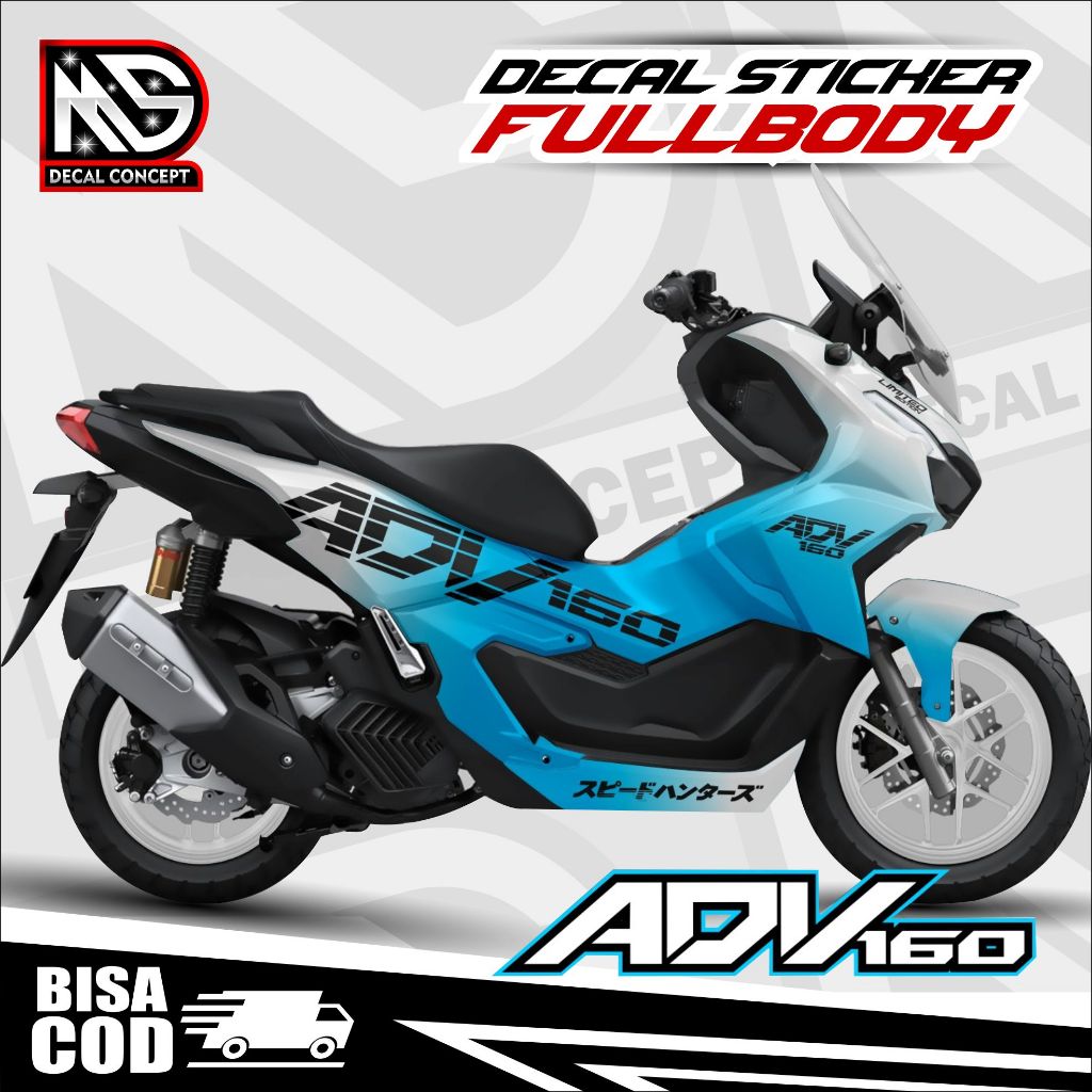 Jual (TERBARU) Decal Stiker ADV 160 Fullbody Stiker ADV 160 Fullbody ...