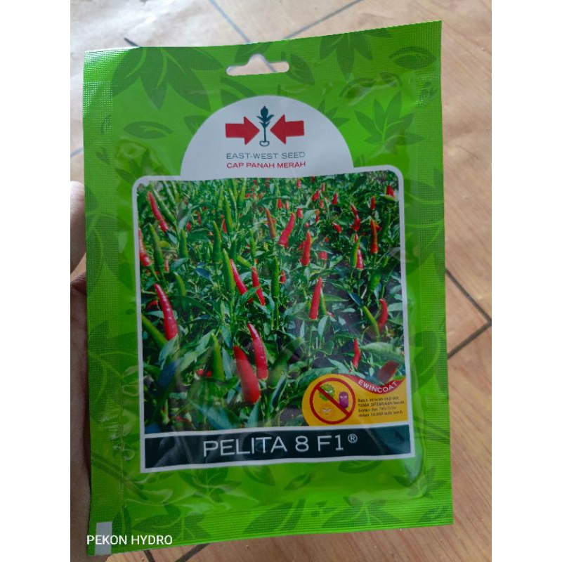 Jual Benih Cabe PELITA 8 F1 350 Butir Kemasan Pabrik Cap Panah Merah ...