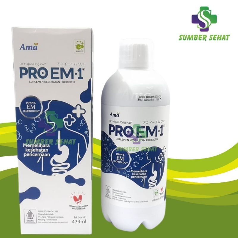 Jual PRO EM 1 Probiotik ( BPOM Certified ) DISTRIBUTOR RESMI | Shopee ...