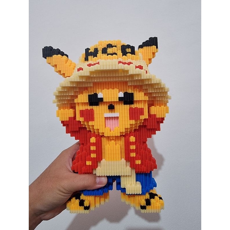 Jual DL Nano Blocks Pikachu 3D Model, Mainan Blok Susun, Lego sudah ...