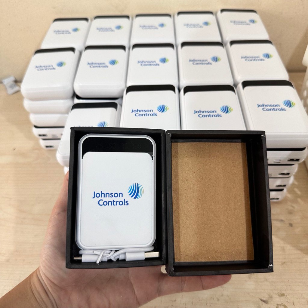 Jual Powerbank Levy Custom + Hard Box | Power Bank Custom Gift Box ...