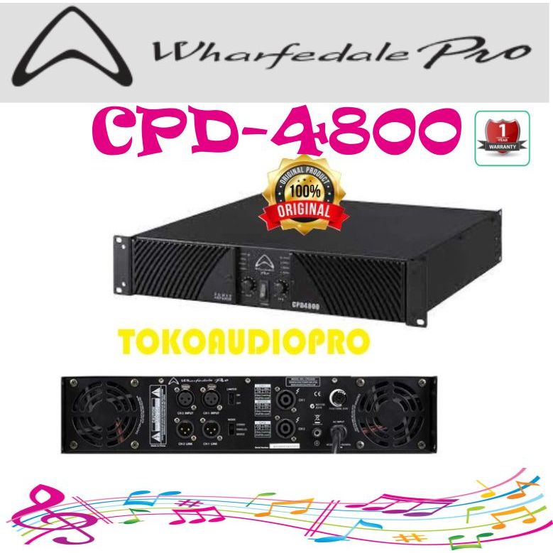 Jual Power Wharfedale CPD 4800 Power Amplifier CPD4800 | Shopee Indonesia