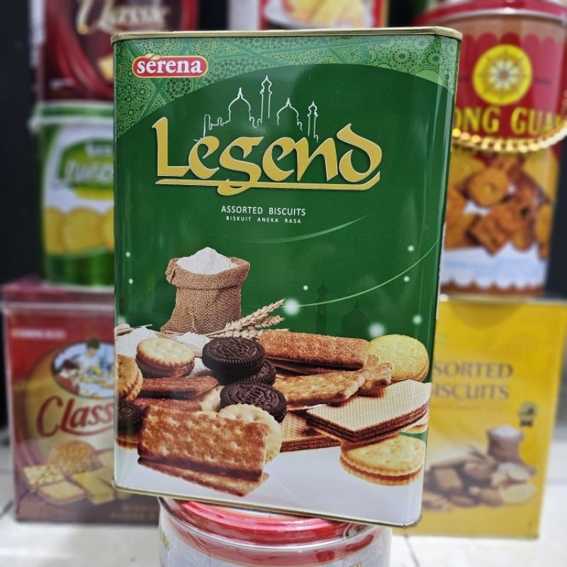Jual SERENA LEGEND BISKUIT ANEKA RASA KALENG | Serena biskuit legend ...