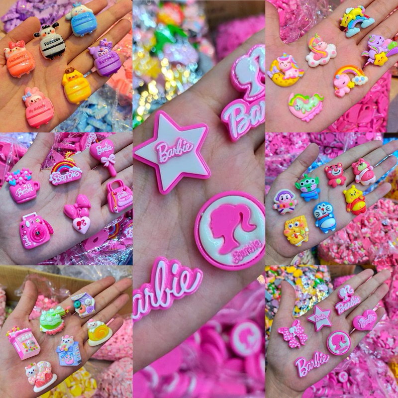 Jual 10pcs clay jumbo premium barbie doraemon sanrio dll | Shopee Indonesia