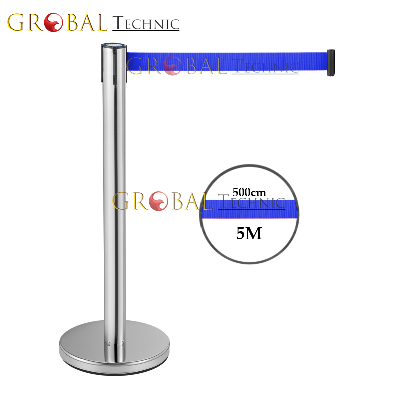 Jual Standing Barrier Queue Line 5Meter / Tiang Antrian Stainless ...