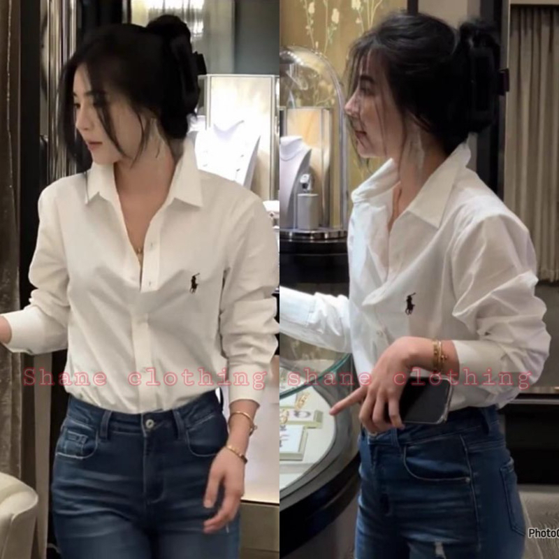 Jual SHANE CLOTHING HVSH PVPPI3S SHIRT / ATASAN KEMEJA WANITA LENGAN ...