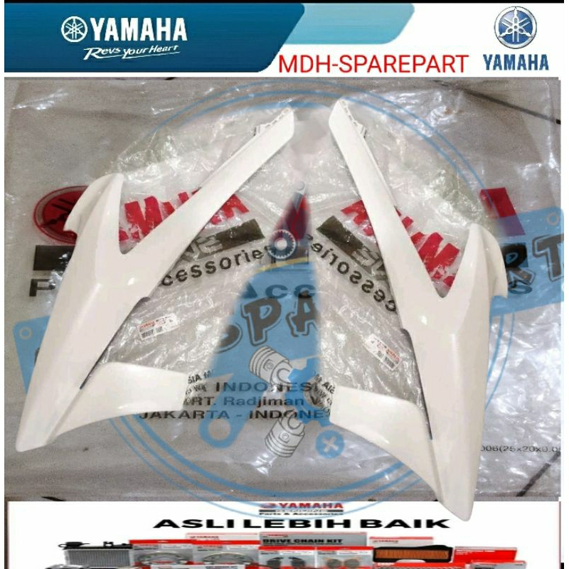 Jual Sayap Tangki Bensin Vixion R New 2018 Putih Metalik Glossy ...